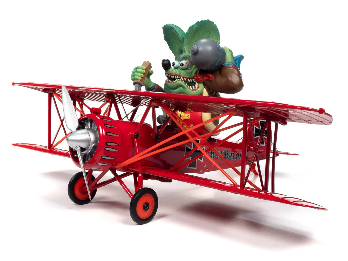 Auto World 1/30 Scale - 1929 Waco Straight Wing Rat Fink "Rat Baron ...