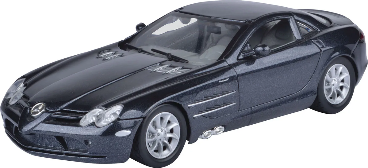 Motor Max 1/24 Scale - Mercedes Benz SLR McLaren - Black - 73306 (B1 U ...